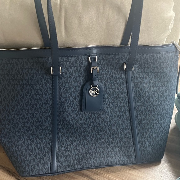 Michael Kors | Bags | Blue Mk Bag | Poshmark